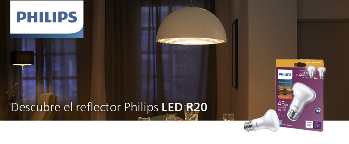 Reflector Led 8W/50W R20 Lf (Dim) - Sodimac.com.mx