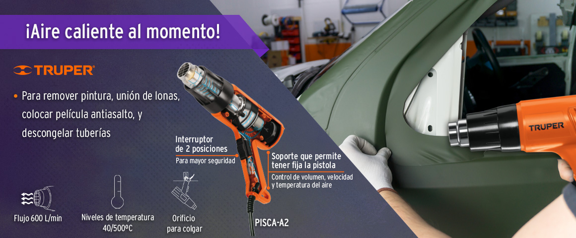Pistola de Calor Profesional 1500 W - Sodimac.com.mx
